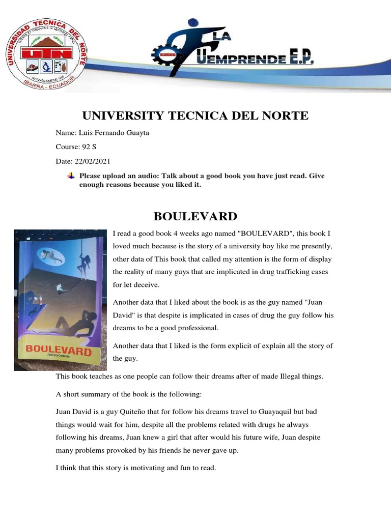 Boulevard Book | PDF