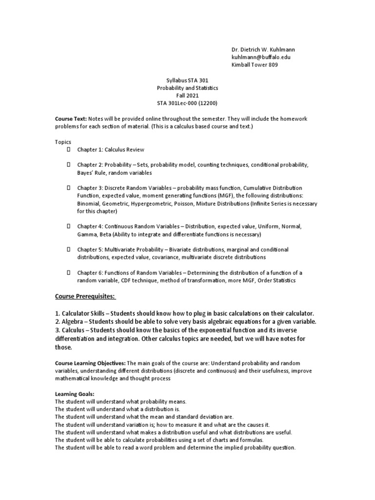 Course Text: Notes Will Be Provided Online Throughout The Semester ...