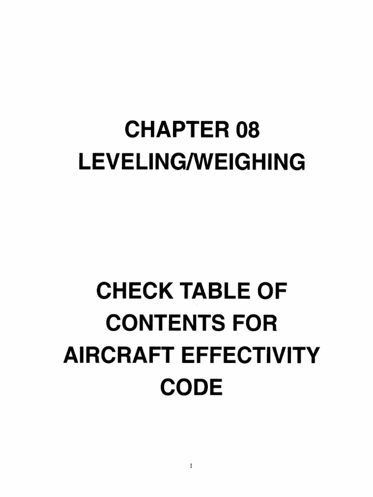 Ata 8 - DC9 | PDF | Landing Gear | Weight