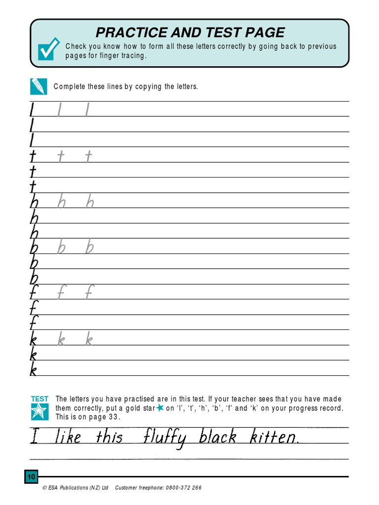 Sample Junior Handwriting | PDF | Home & Garden