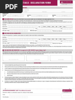 CAMS Common Application Form | PDF | Dividend | Banks