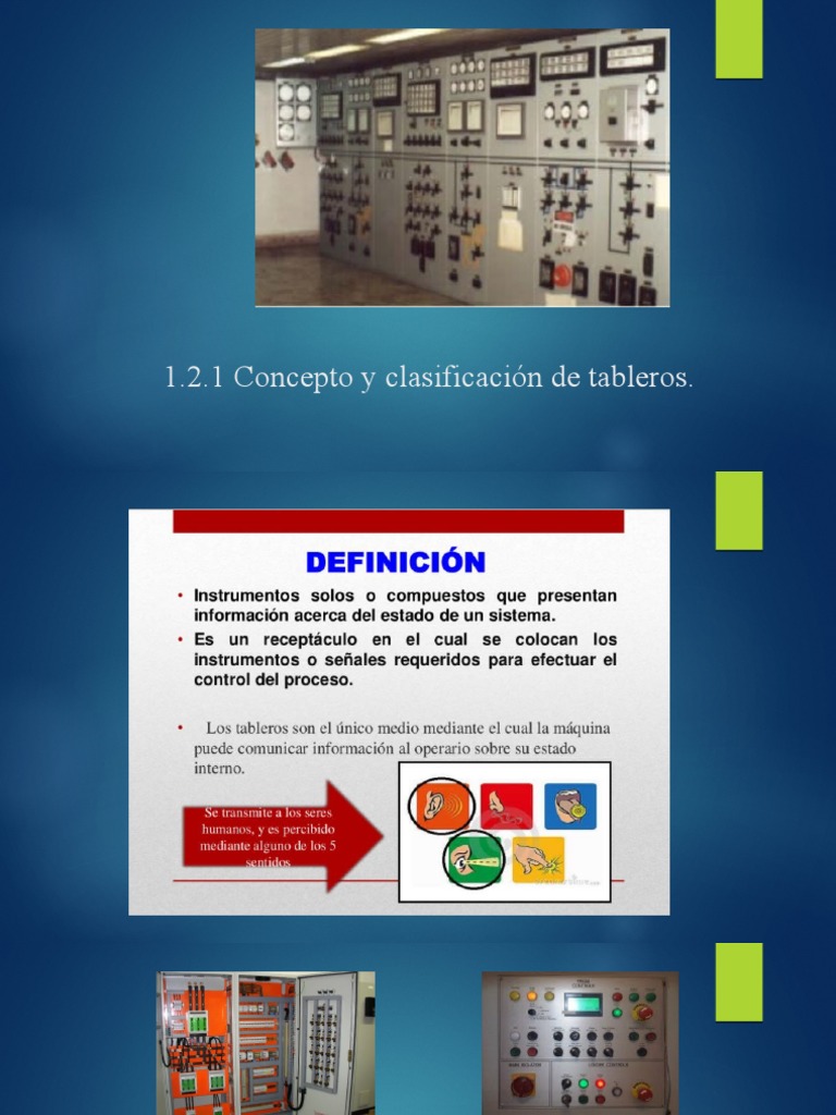 Tipos de tableros visuales y auditivos | PDF