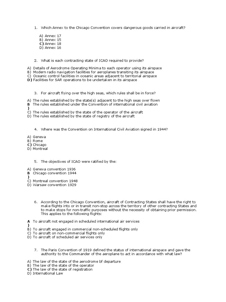 Air Law | Download Free PDF | Aircraft Hijackings | Crime & Violence