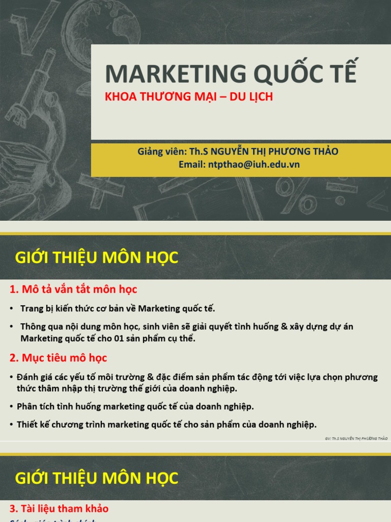 Chuong 1 - Tong Quan Mar QT | PDF