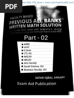 Question Pattern of IBA Admission Test - PDF Version 1 | PDF
