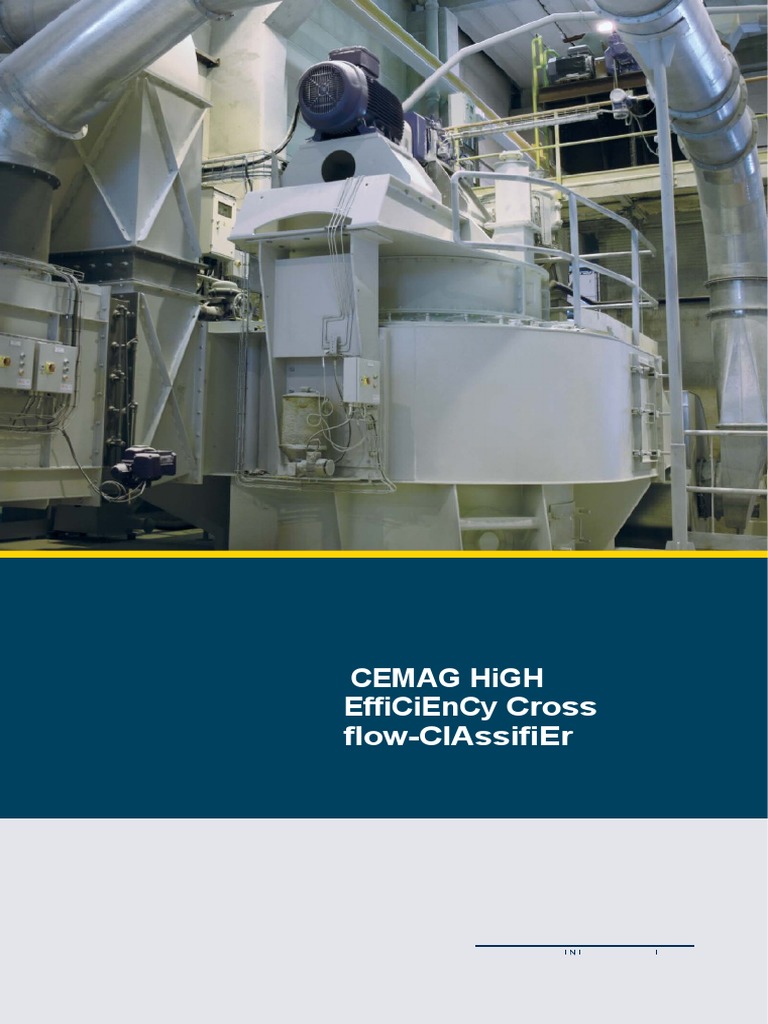 Cemag High Efficiency Cross Flow-Classifier | Download Free PDF | Limestone | Turbine