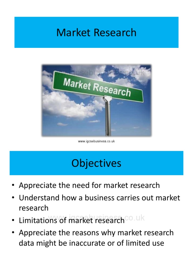 Market Research Presentation Notes | PDF | Sampling (Statistics ...