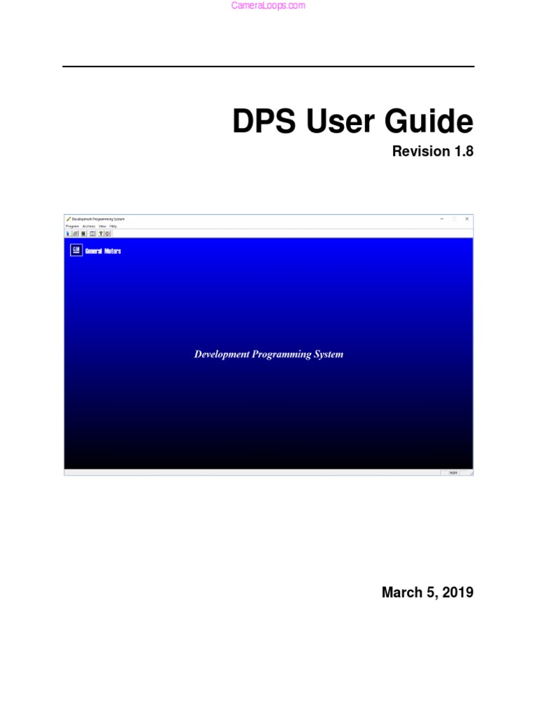 DPS User Guide | PDF | Computer File | Software