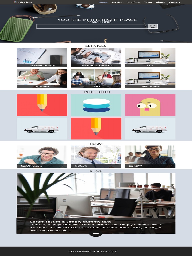 Naim Siddiqui - PowerPoint Website Ui | PDF