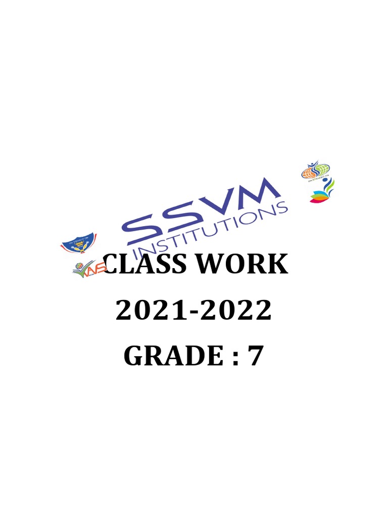 Grade 7-Time and Motion-Class Work | PDF | Speed | Velocity