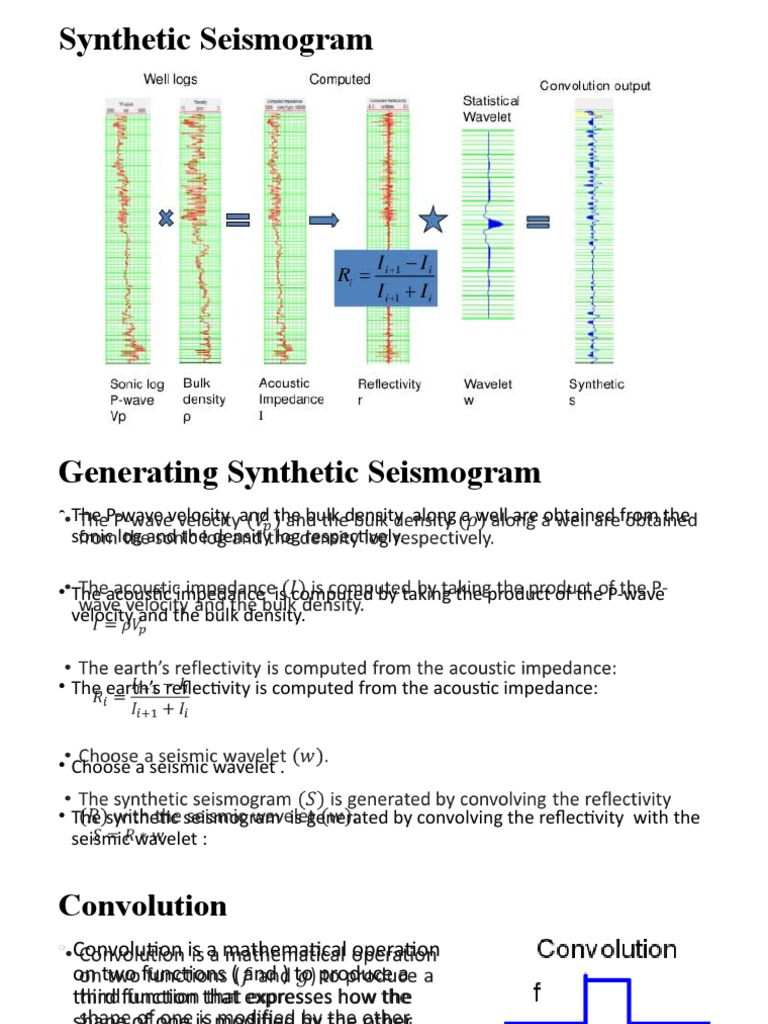 14 Synthetic Seismogram | PDF
