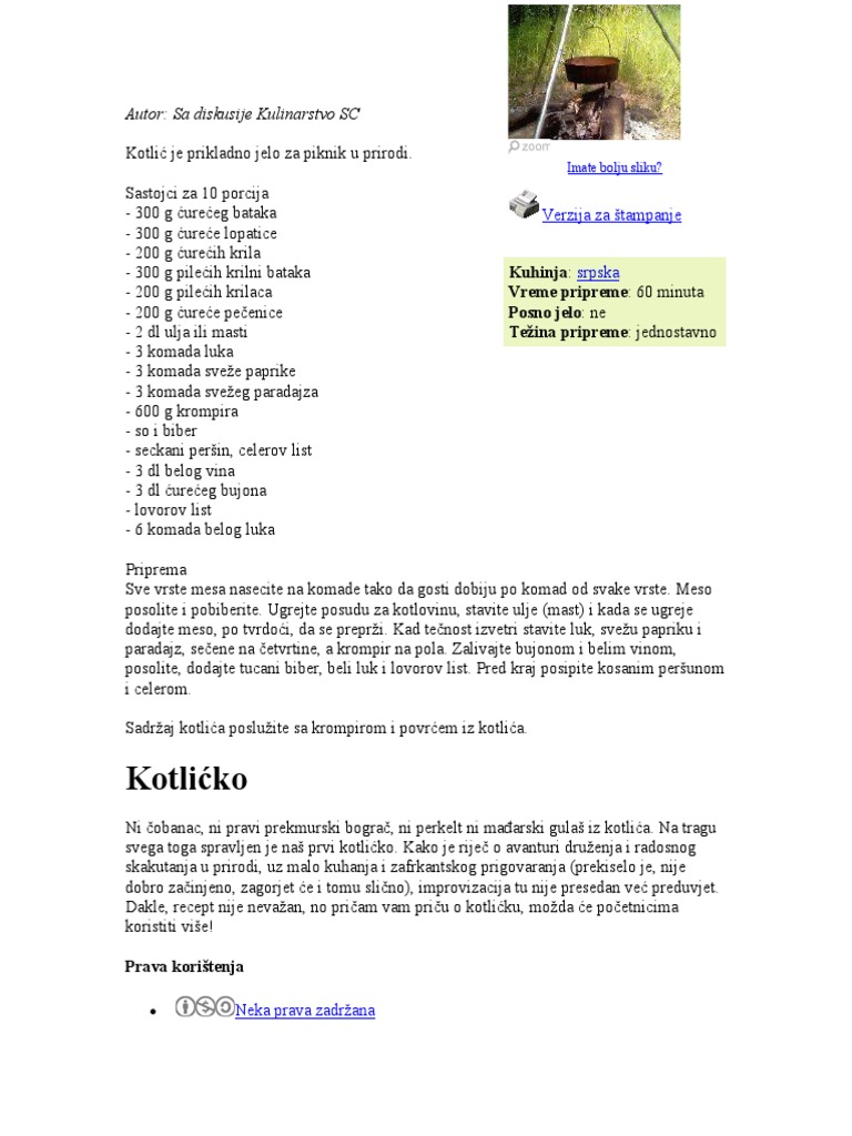 Kotlic | PDF