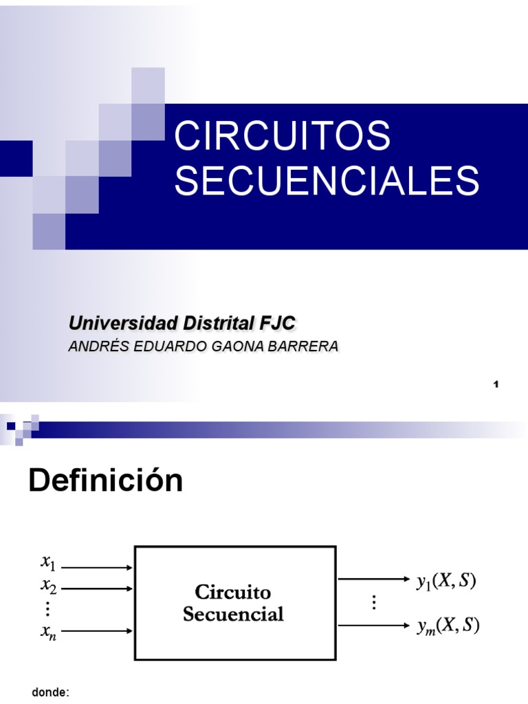 SSN Circuitos Secuenciales | PDF | Tecnología digital | Electrónica digital