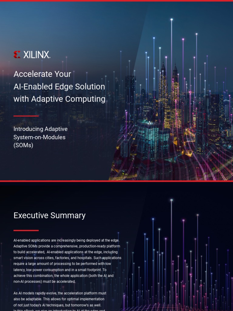 Introducing Adaptive System On Modules | PDF | System On A Chip | Field Programmable Gate Array