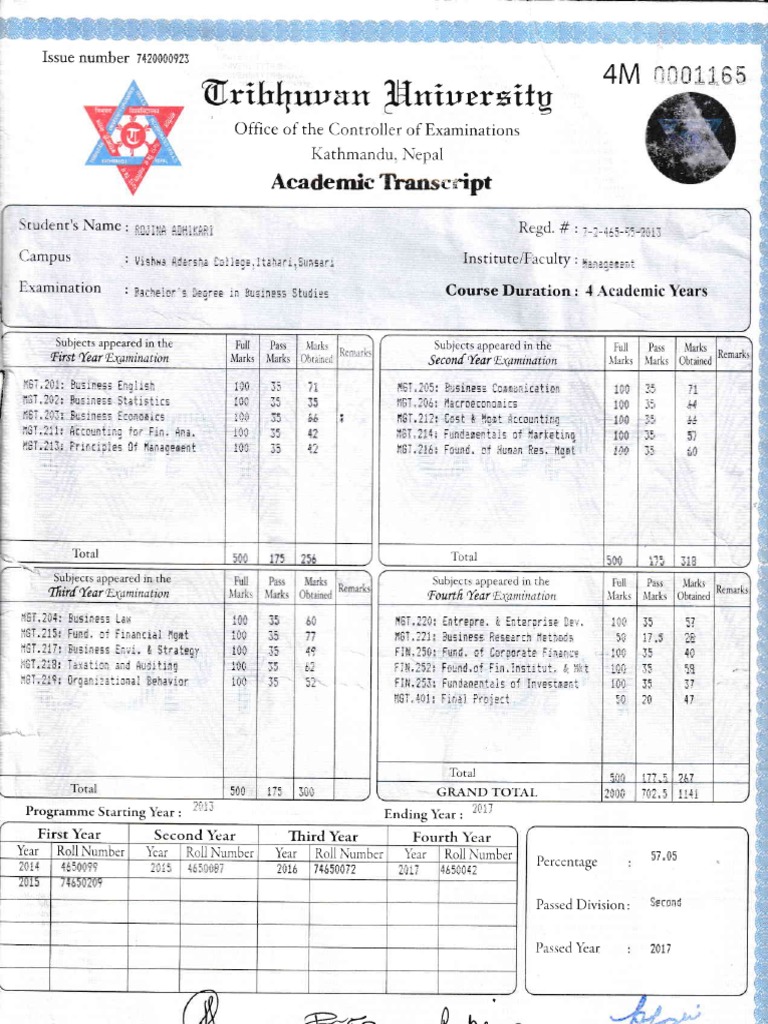 Transcript Bbs | PDF