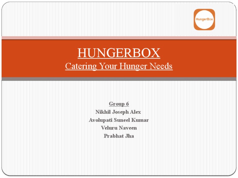 Hungerbox 123 | PDF