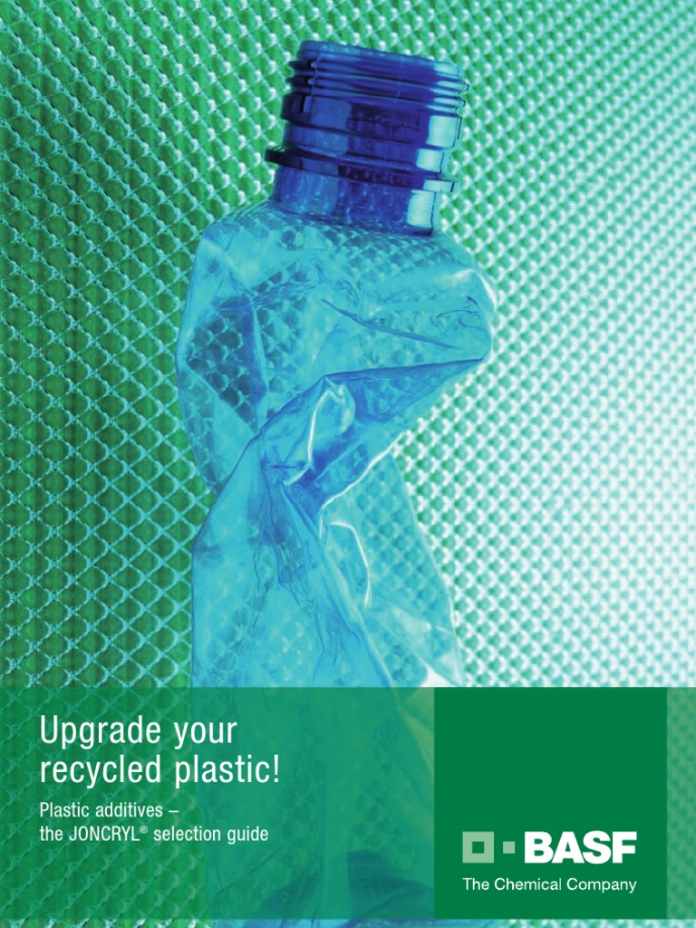 Upgrade Your Recycled Plastic Joncryl | PDF | Polymers | Plastic