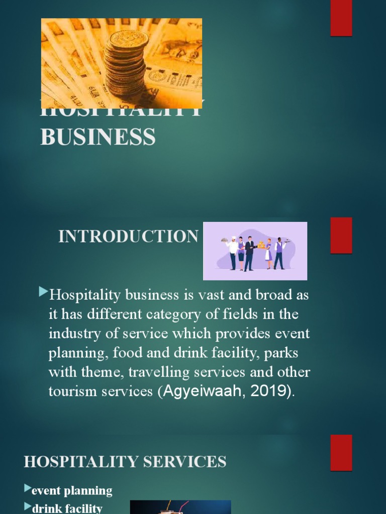 Hospitality Business PPT 1 | PDF