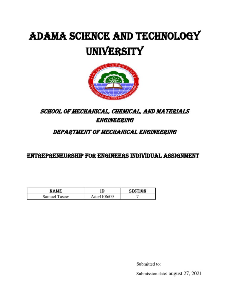 SAMI Assignment | PDF | Agriculture | Engineering