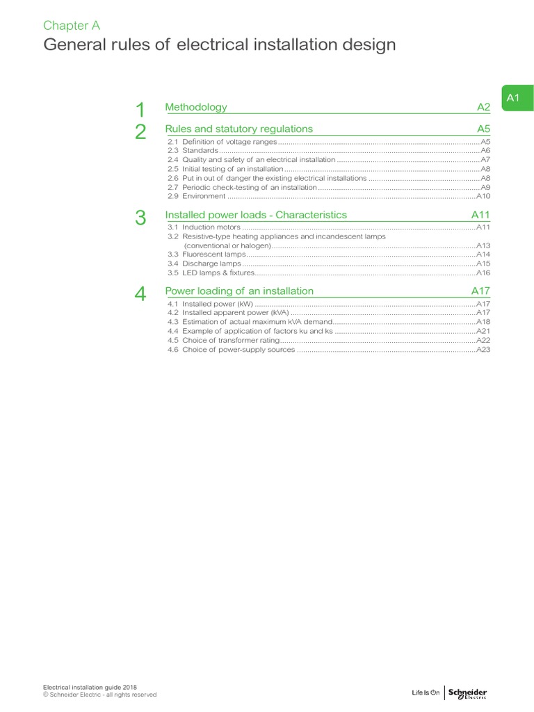 1-General Rules of Electrical Installation Design | PDF | Fuse ...