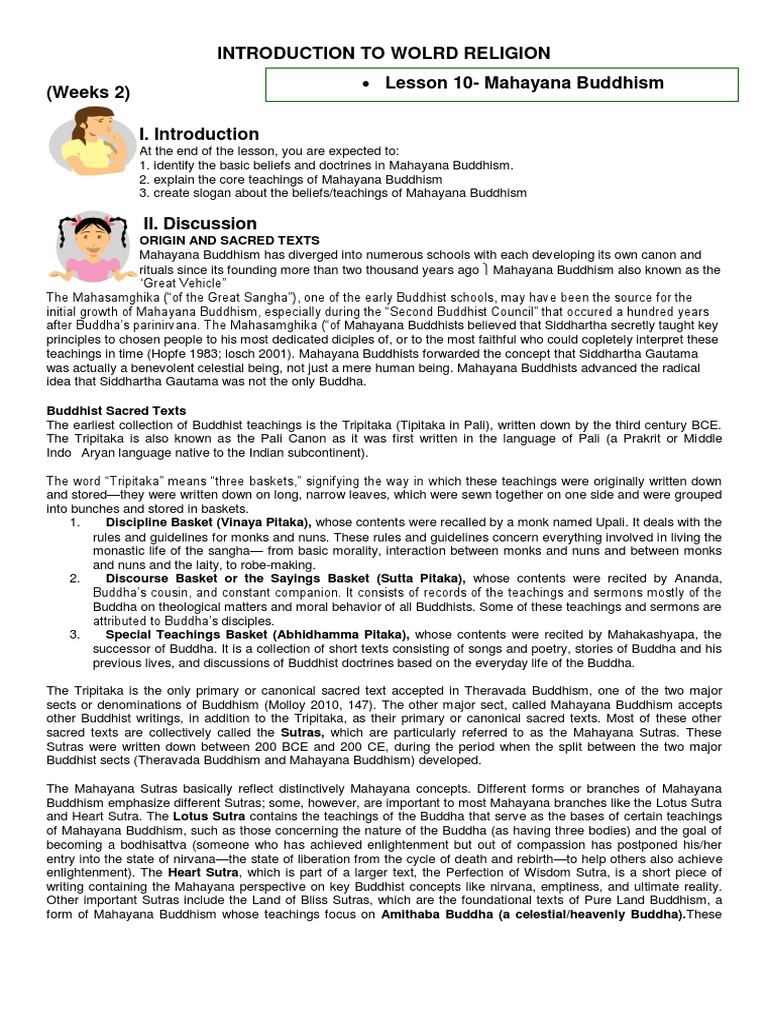 Intro To World Religion Worktext Q4 W2 | PDF | Mahayana | Ātman (Hinduism)