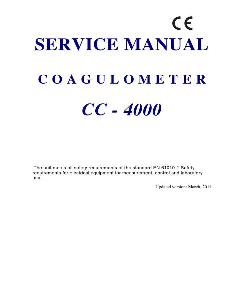 Manual CC-4000 English | PDF | Electrical Connector | Calibration