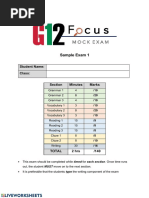 UAE EmSAT English Practice Test With Answers | PDF | English As A ...