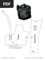 Spamton Cosplay Mask DIY Guide | PDF