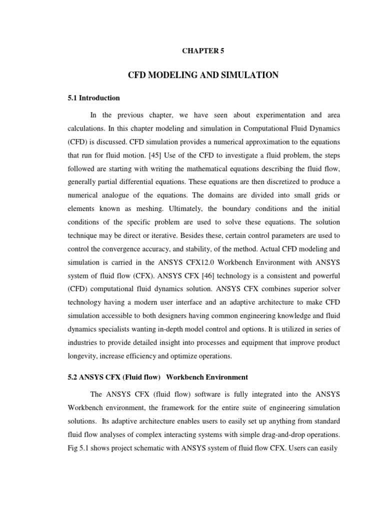 13 Chapter 5 Cfd Modeling And Simulation 2 Download Free Pdf Computational Fluid