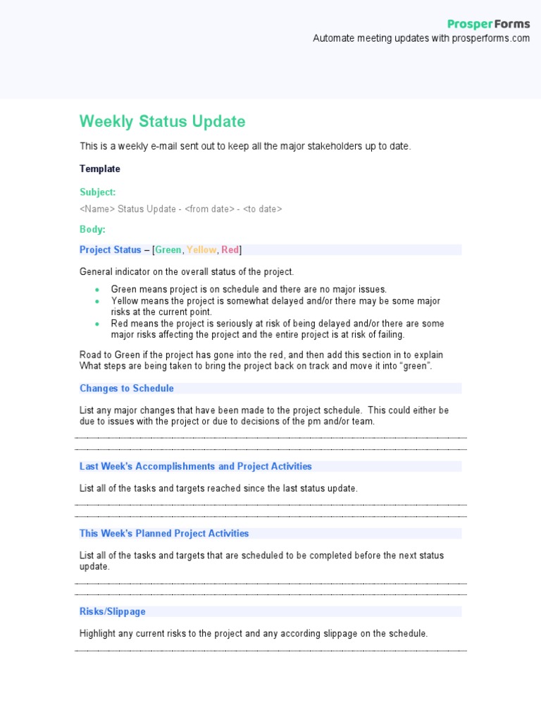 Weekly Project Report | PDF