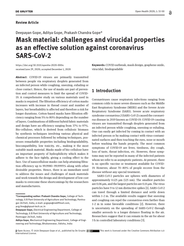 Mask - Material - Challenges - and - Virucidal - Properties ...