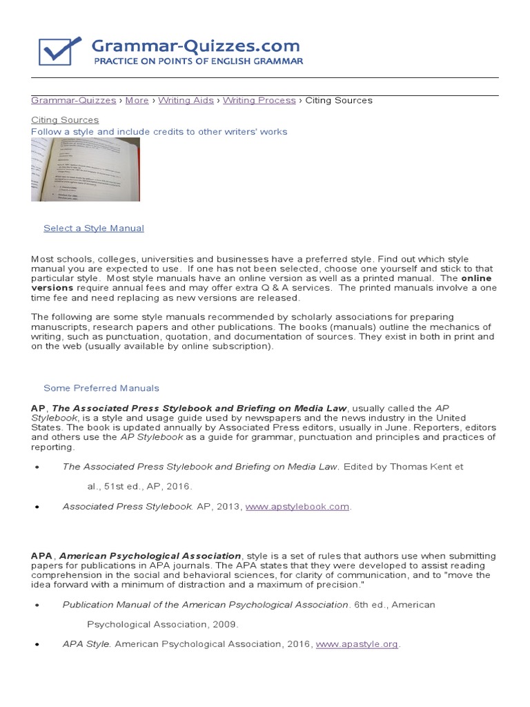 English Lecture | PDF | Apa Style | Citation