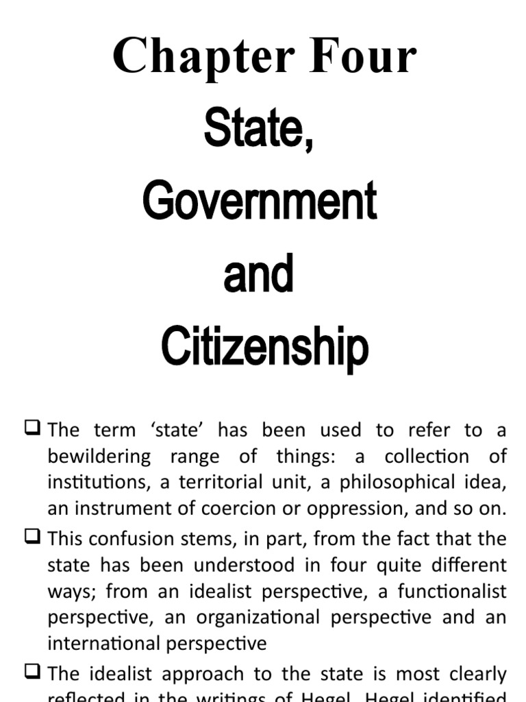 Civ 4-1 | PDF | State (Polity) | Citizenship