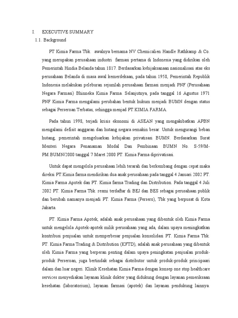 Executive Summary | PDF