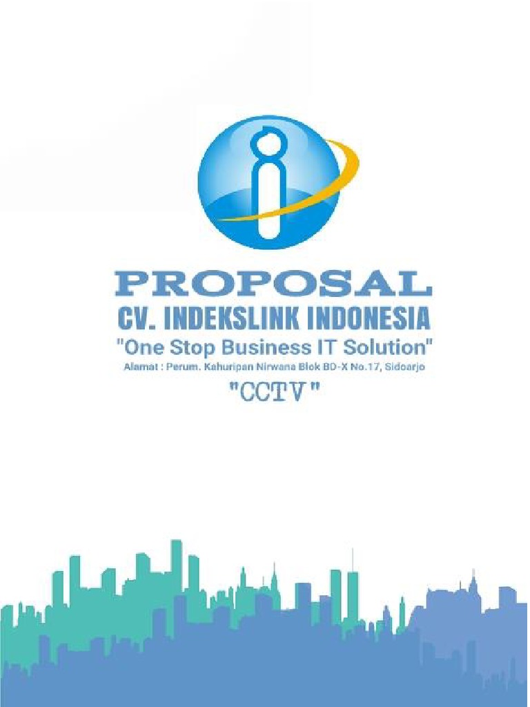 Contoh Proposal Pemasangan CCTV | PDF