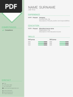 CV Template INSEAD | PDF | Business