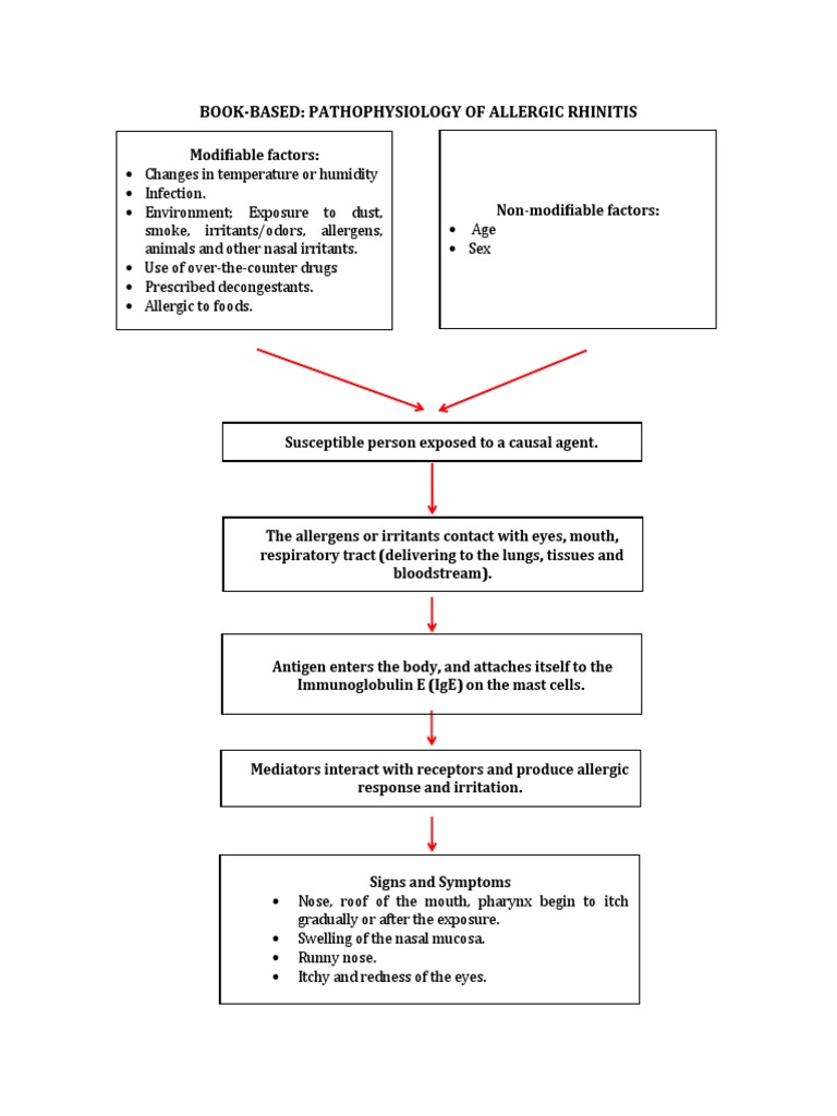 Book-Based: Pathophysiology of Allergic Rhinitis | PDF | Allergy | Allergen