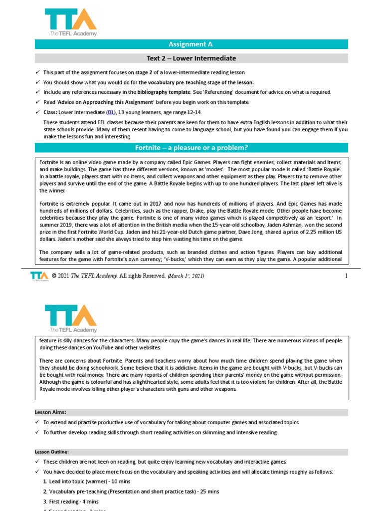 Text 2-Lower Intermediate - pdf2 | PDF | Vocabulary | Noun