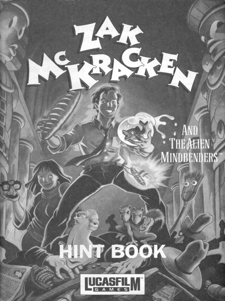 Zak McKraken and The Alien Mindbenders - Hintbook | PDF