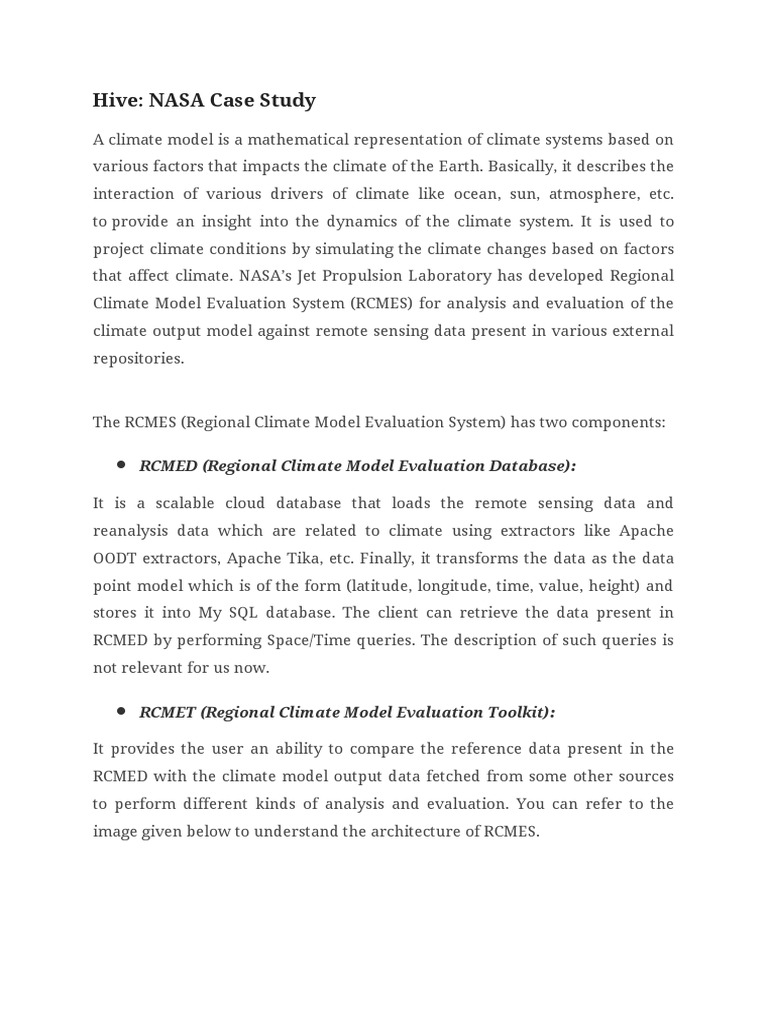 Hive-NASA Case Study | PDF | Apache Hadoop | Databases