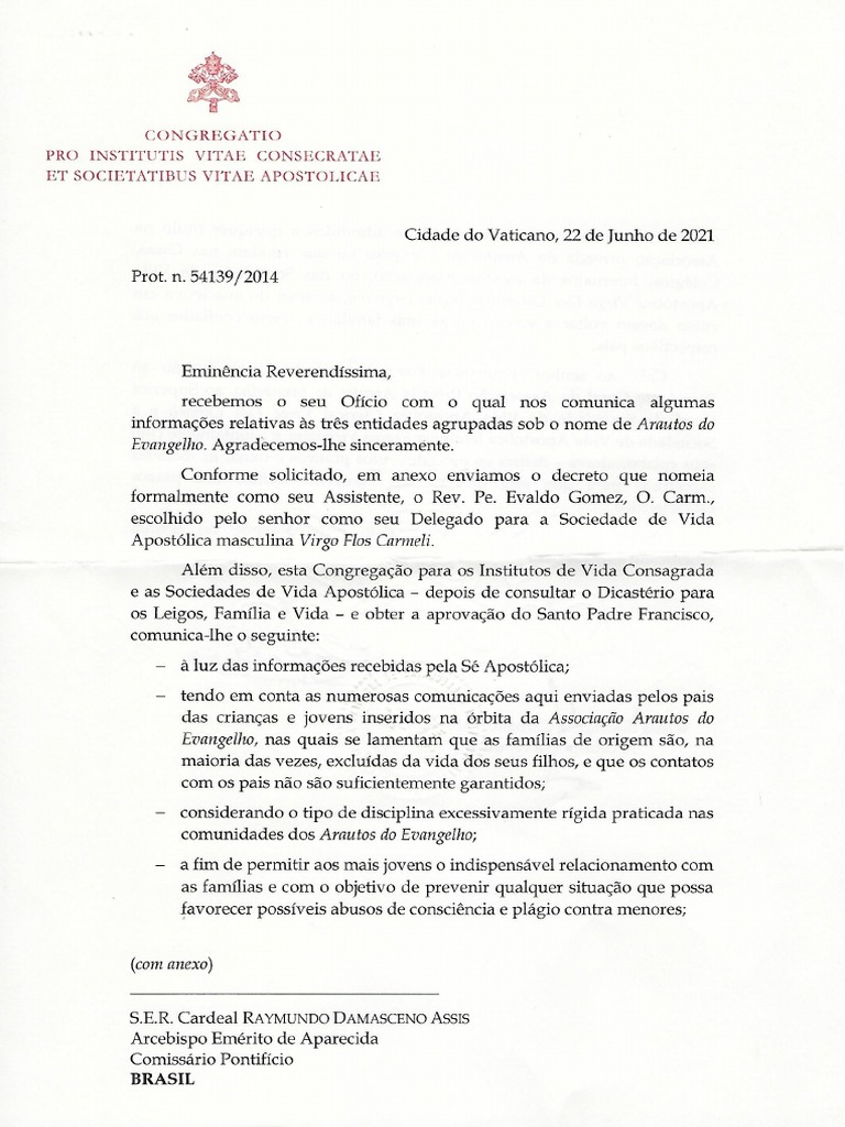 Documento - Vaticano | PDF
