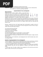 Beauty Salon OHS: Identify Hazards | PDF