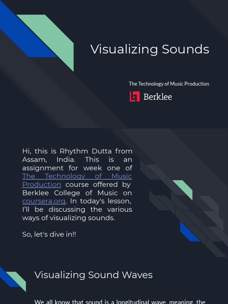 Visualizing Sounds | PDF | Sound | Amplitude