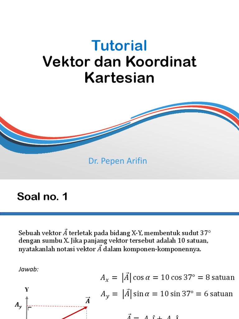Tutorial 1.1 Vektor | PDF