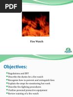 Fire Watcher Training Module | PDF | Fires | Chemistry