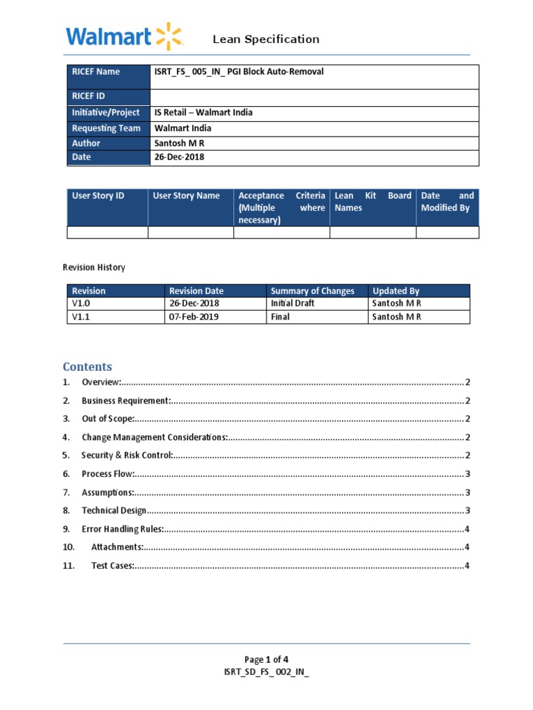 Isrt SD Fs 005 in Pgi Block Auto-Removal v1.1 | PDF | Specification (Technical Standard) | Computing