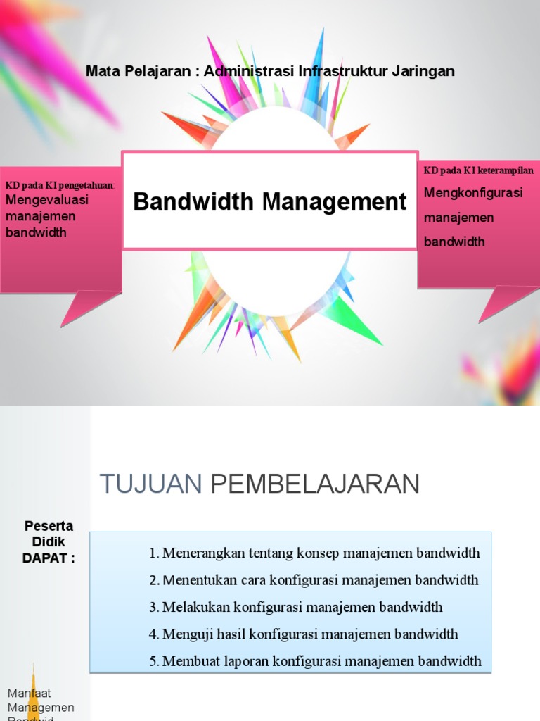 Manajemen Bandwidth untuk Kelas 11 TKJ | PDF