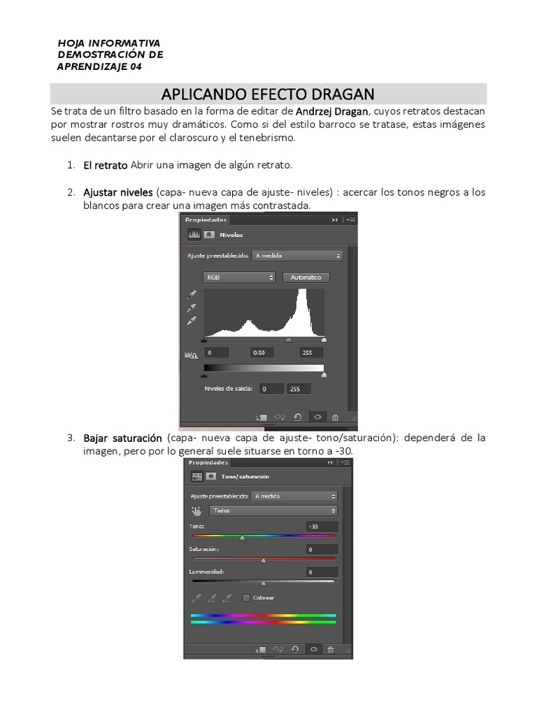 Técnicas de Efecto Dragan y Orton | PDF
