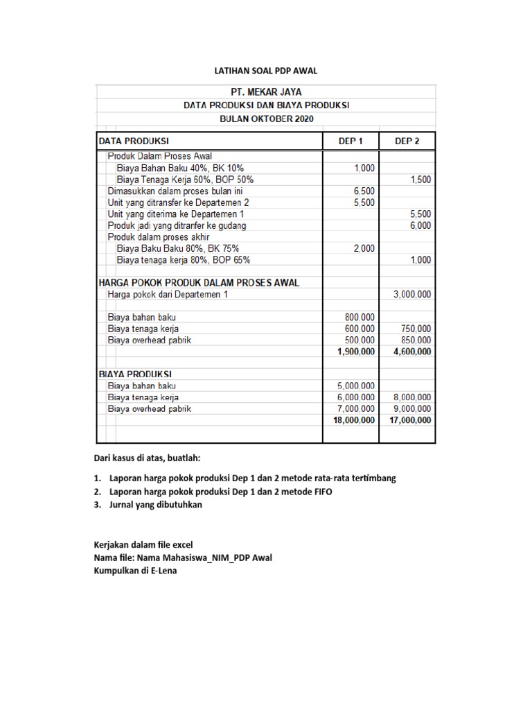 Latihan Soal PDP Awal | PDF | Teknologi & Rekayasa