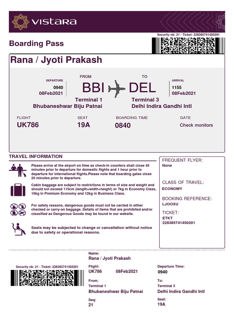 DEL BBI: Rana / Jyoti Prakash | PDF | Airlines | Transport